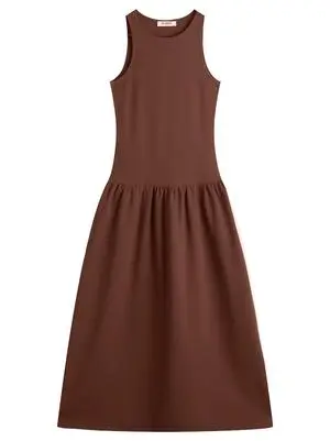 4TH & RECKLESS Shannon Midi Dress - Chocolate