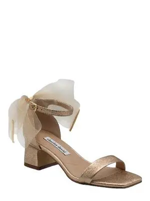 CHARLES DAVID Riley Ankle Strap Sandal - Champagne