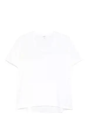 Aspesi Logo-print T-shirt - White