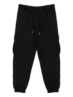 SONGZIO Pigment Washed Jogger Pants - Black