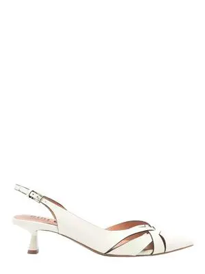 BIBI LOU 50mm Nolia Pumps - White