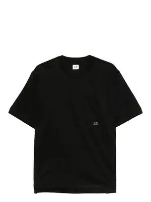 C.P. COMPANY Logo-print T-shirt Black