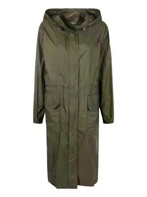 Moncler Hiengos Parka Coat - Green