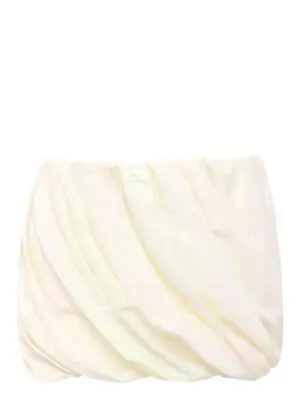 JW Anderson Rolled Mini Skirt - Neutrals