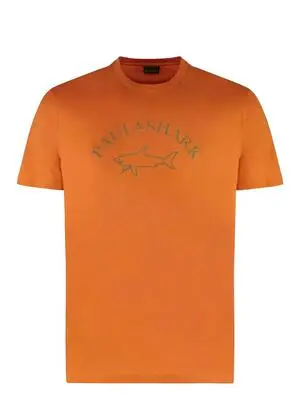 Paul & Shark Cotton T-shirt - Orange