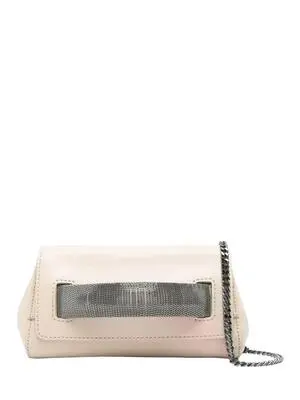 ORTIGNI Gossip Clutch Bag - Neutrals