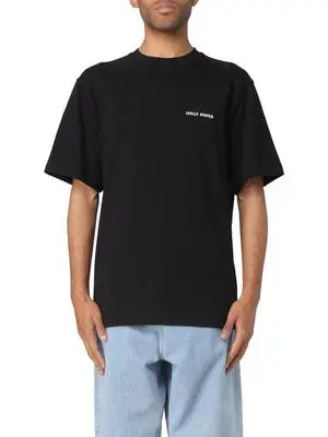 DAILY PAPER Cotton T-shirt With Logo - Black