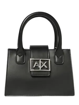 Armani Exchange Mini Bag With Logo Detail - Black