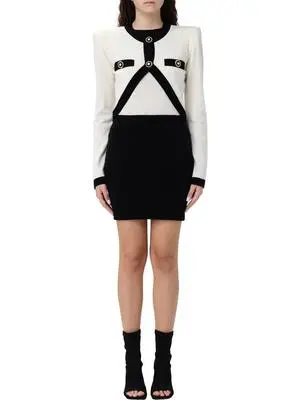 Balmain Knit Dress - White