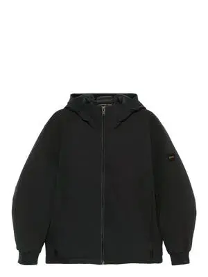 Hugo Boss Padded Hooded Jacket - Black
