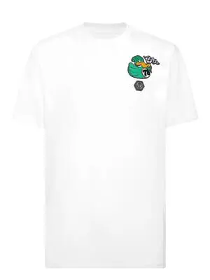 Philipp Plein Duck Chest T-shirt - White