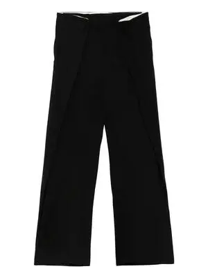 ROKH Rokh Pleated Wide-Leg Trousers