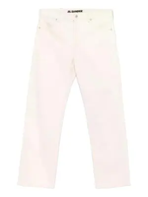 JIL SANDER Straight Leg Jeans - Neutrals