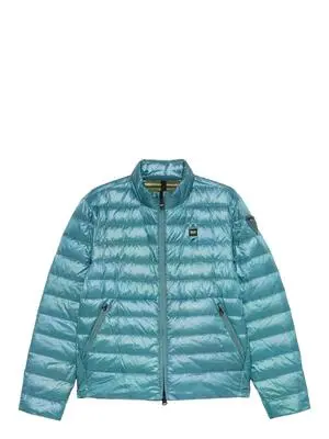 BLAUER. Blauer Quilted Jacket Blue