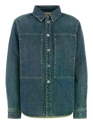 JIL SANDER Denim Oversized Shirt - Blue