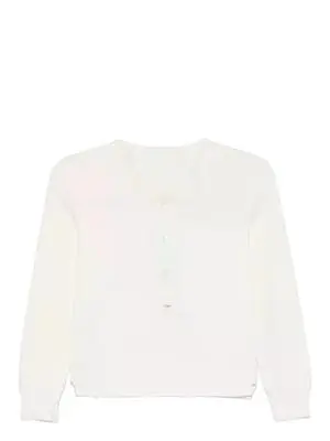 Chloé Henley T-shirt - White