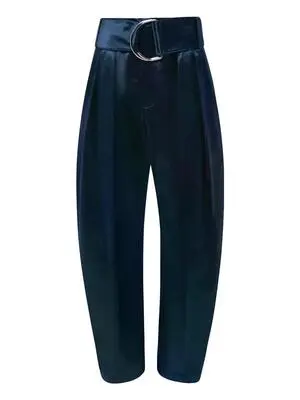 JW Anderson D-ring Pleated Trousers - Blue
