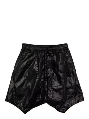 JULIUS Drop Crotch Berg Shorts - Black