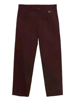 Dolce & Gabbana Logo-plaque Chinos - Red