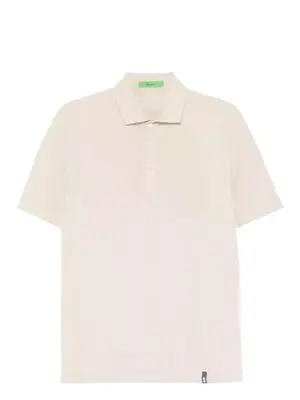DRUMOHR Short-sleeve Polo Shirt - Neutrals