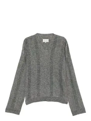 MAISON MARGIELA V-neck Sweater - Black