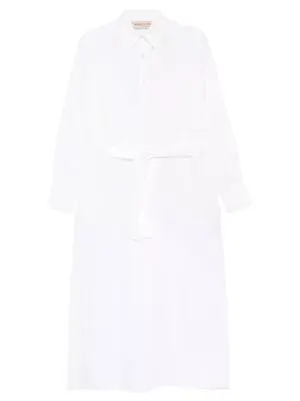 BLANCA VITA Cridio Maxi Shirt Dress - White