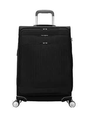 SAMSONITE Samsonite Silhouette 18 Softside Medium Spinner Suitcase Black