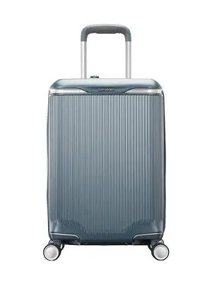 SAMSONITE Silhouette 18 Hardside Carry-on Spinner Suitcase - Slate Blue