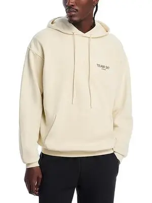 247 BY REPRESENT 247'Name' Represent Team Oversized Pullover Hoodie Cream