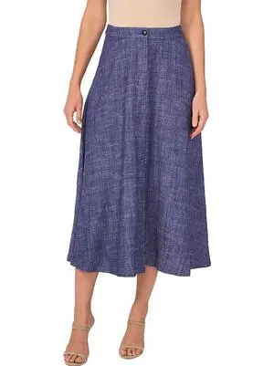 Vince Camuto Midi Skirt - Cool Water