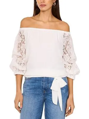 Vince Camuto Off-the-shoulder Top - New Ivory
