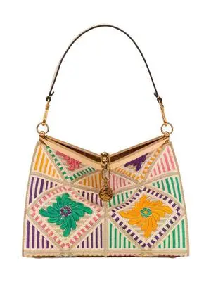 Etro Medium Vela Shoulder Bag - White