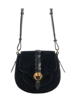 Isabel Marant Small Altay Suede Shoulder Bag - Black
