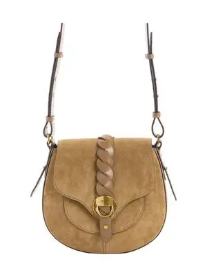 Isabel Marant Small Altay Suede Shoulder Bag - Taupe
