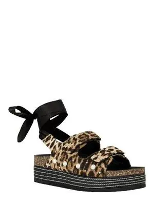 AZALEA WANG AZALEA WANG Makley Platform Sandals Brown