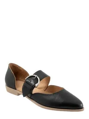 BUENO Brittany Pointed Toe Flat - Black