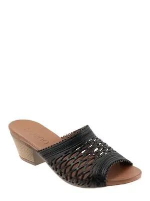 BUENO Lillian Block Heel Sandal - Black