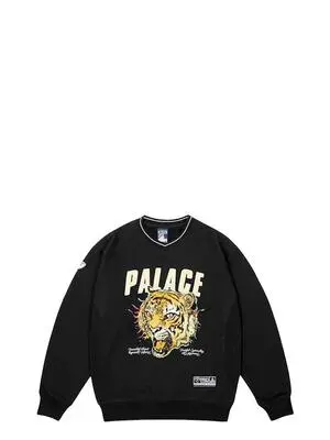 PALACE Tora Tora Crewneck - Black