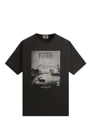 Kith X South2 West8 Columbia Landscape Vintage Tee Shirt - Black