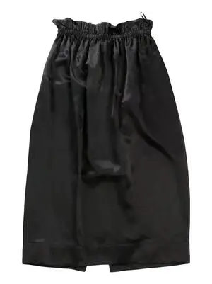 Simone Rocha Gathered Midi Skirt - Black