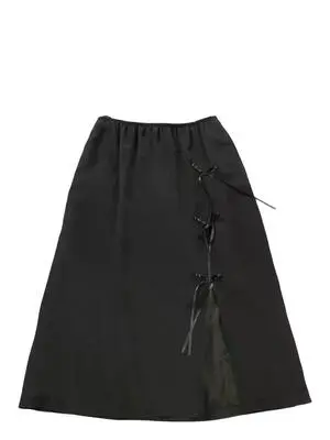Simone Rocha Bow-embellished Skirt - Black