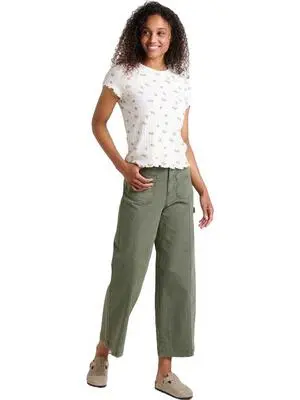 TOAD & CO Linden Wide Leg Pant - Beetle