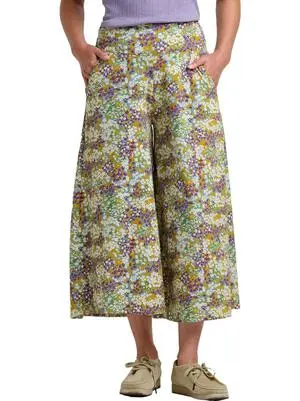 TOAD & CO Toad & Co Chaka Culotte Pant Wild Ginger Meadow Print