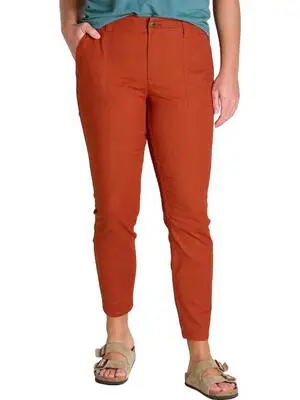 TOAD & CO Toad & Co Earthworks Ankle Pant Cinnamon