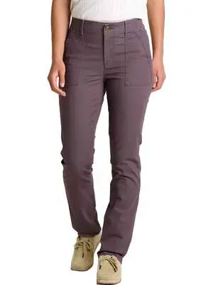 TOAD & CO Earthworks Slim Pant - Raisin