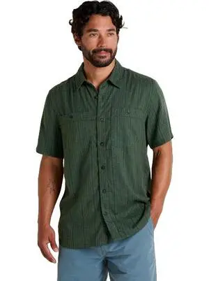 TOAD & CO Taj Hemp Shirt - Cilantro Dobby