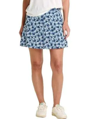 TOAD & CO Seleena Skort - Pacific Blue Print