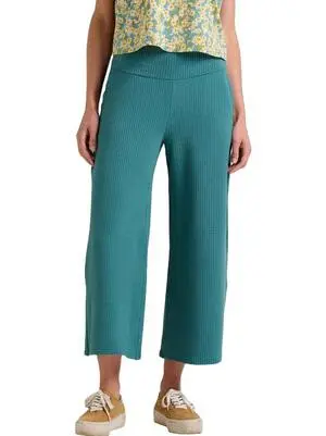 TOAD & CO Toad & Co. Wide Leg Crop Pants Jasper Texture