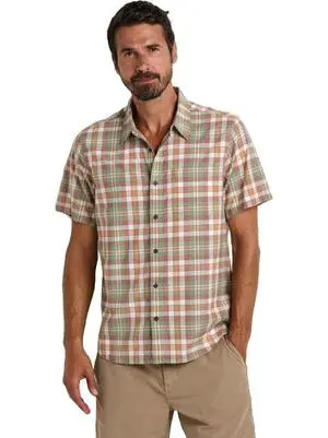 TOAD & CO Airscape Short Sleeve Shirt - Copper Pattern