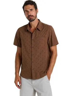 TOAD & CO Airscape Embroidered Shirt - Earth